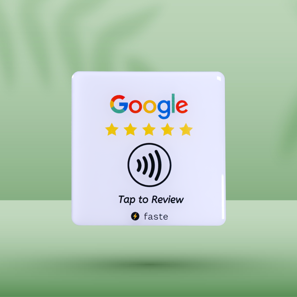 Google Review Card - FASTE - NFC CARDS
